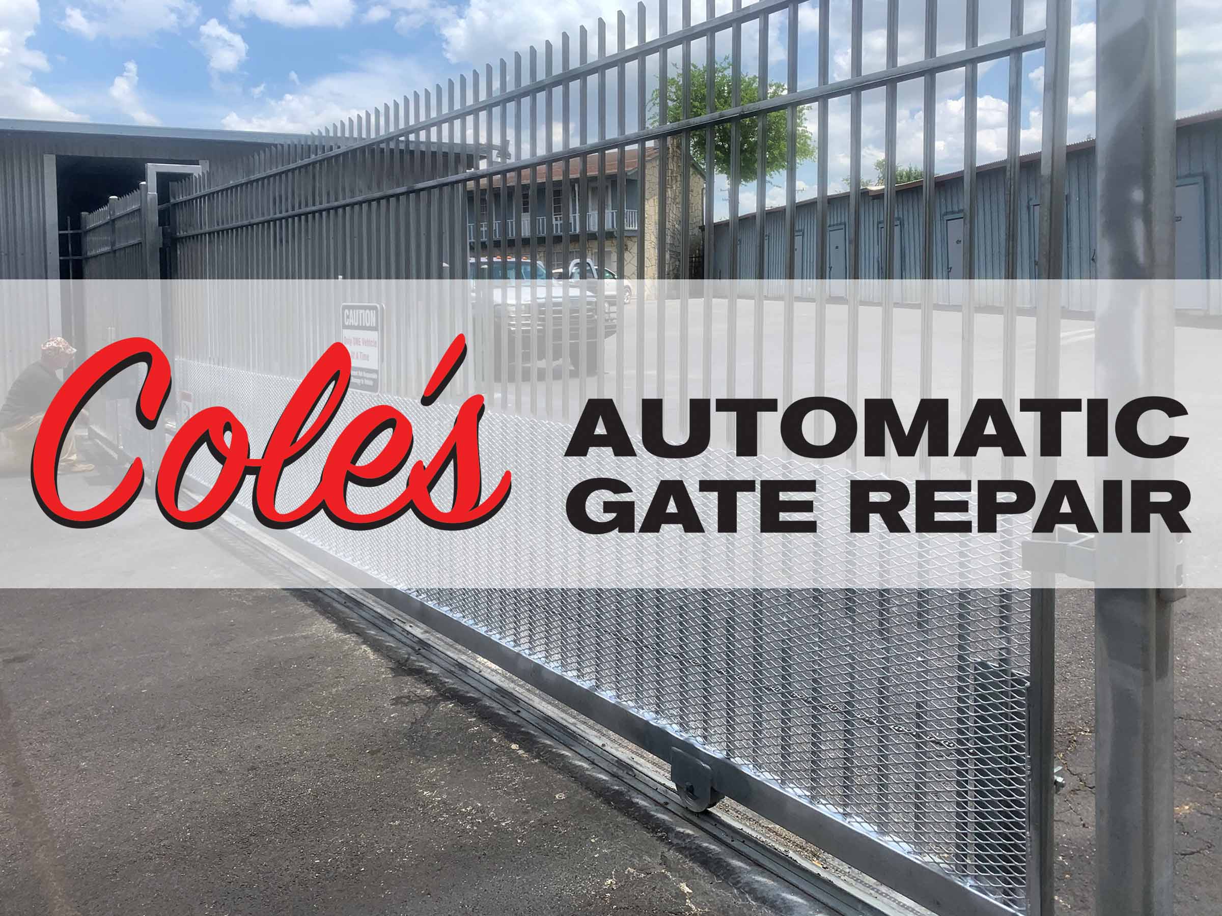 Bulverde Automatic Entry Gate Design, Installation and Repair